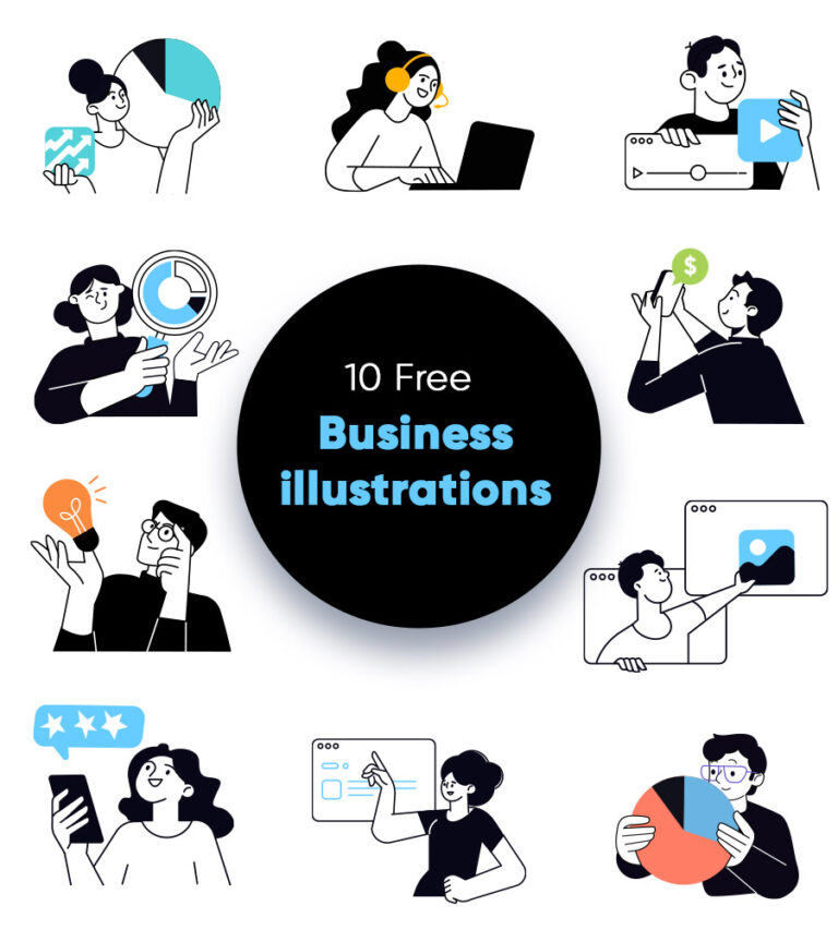 Free Illustrations - Download High-Quality AI, PNG, SVG